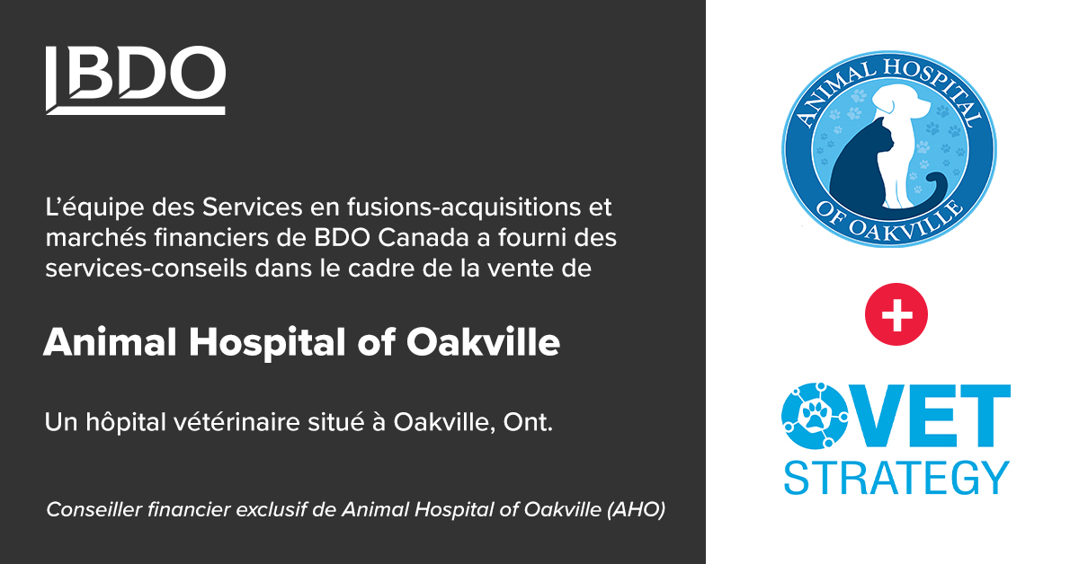 Transactions BDO - AHO | BDO Canada