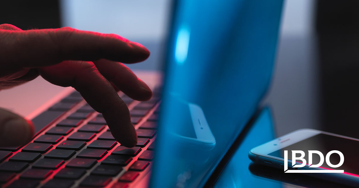 Cybersecurity – Leading business risk | BDO Canada