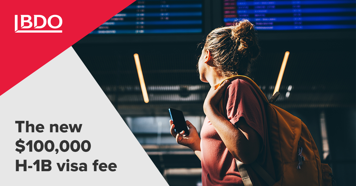 New H-1B visa fee: What you need to know | BDO Canada