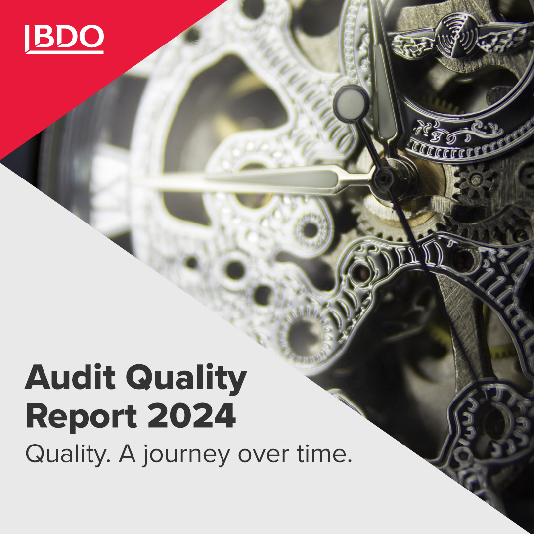 2024 Audit Quality Report | BDO Canada