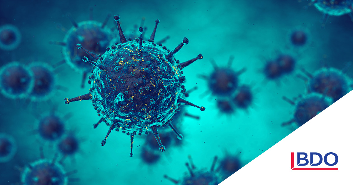 Services-conseils financiers - Coronavirus | BDO Canada
