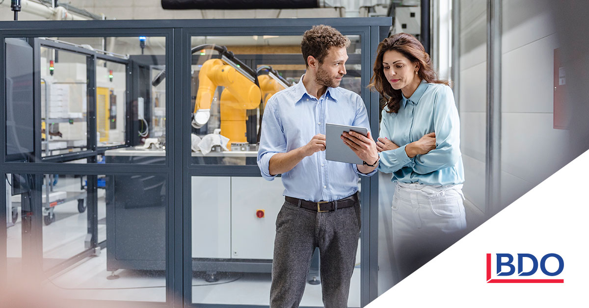 Digital transformation in manufacturing | BDO Canada