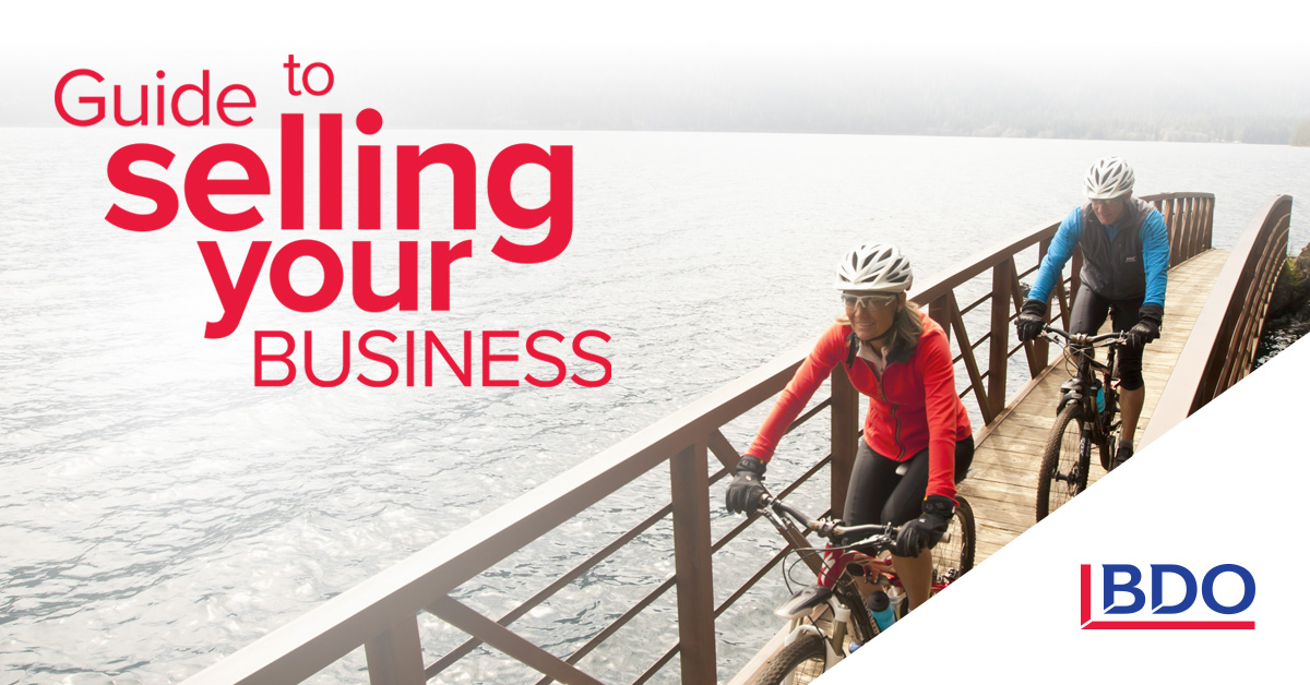 Selling your business | BDO Canada
