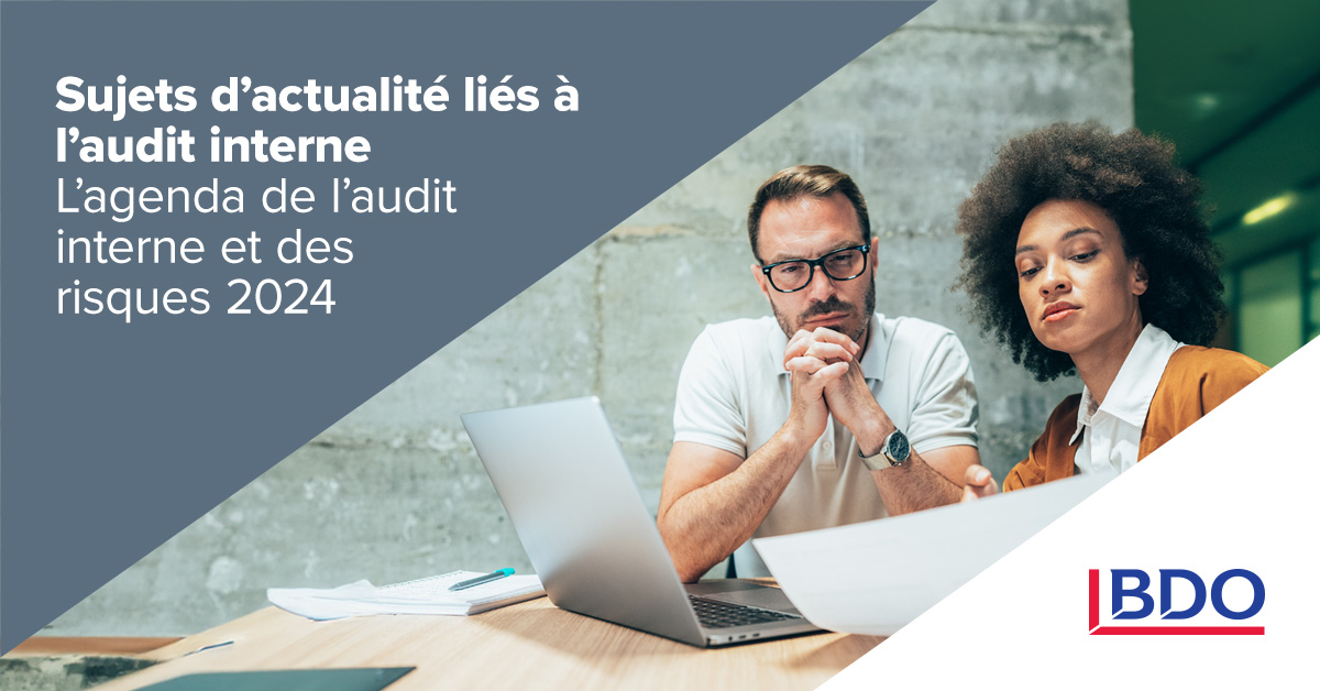 Rapport Internal Audit Hot Topics | BDO Canada
