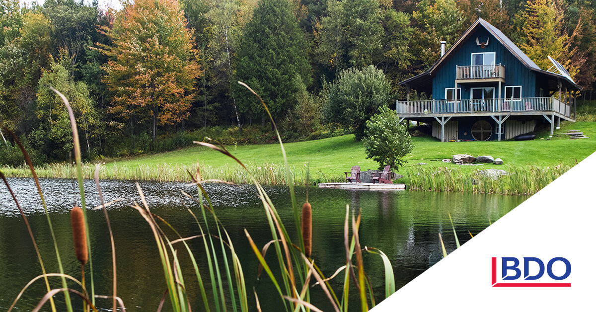 Tax strategies for cottage owners | BDO Canada